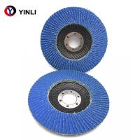 China Zirconium Oxide Flap Disc 115mm 40 Grit T27 for Metal Grinding and Polishing for sale
