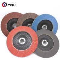 China Zirconia Flap Disc 125x22mm 5 Inch Abrasive Grinding Disc for Metal for sale