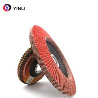 China VSM Ceramic 60 Grit Flap Disc 115mm x 22mm Type 27 for Metal and Stainless Steel for sale