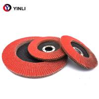 China T27 Ceramic Abrasive Flap Disc 125mm for Metal Polishing Stainless Steel for sale