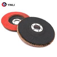 China VSM Ceramic 60 Grit Flap Disc 115mm x 22mm Type 27 for Metal and Stainless Steel for sale