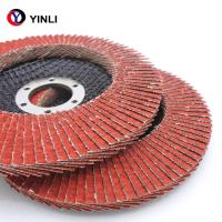 China 5 Inch 80 Grit Ceramic Flap Disc Abrasive for Stainless Steel 125x22.2mm for sale