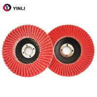 China T29 Ceramic Flap Disc 125mm x 22mm for Wet and Dry Grinding 60 Grit for sale