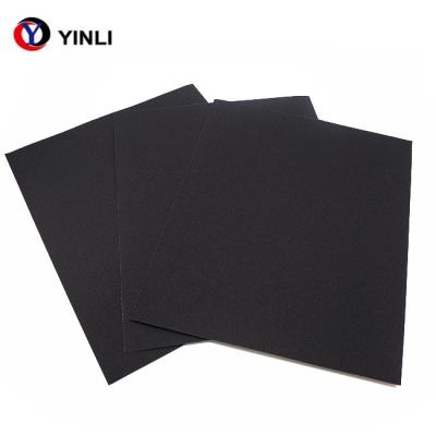 China Silicon Carbide Sandpaper 9x11 Inch 320 to 5000 Grit for Auto Body Paint Repair for sale