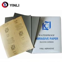 China 5000 Grit Silicon Carbide Emery Paper Sheet 9x11 Inches for Metal Polishing for sale