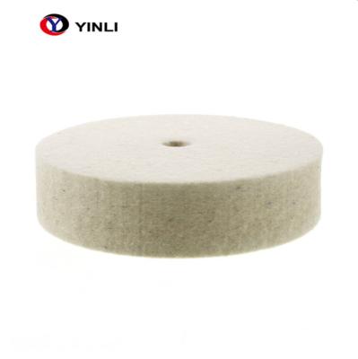 China Customized Size Australia Wool Felt Wheel For Polishing Machine for sale