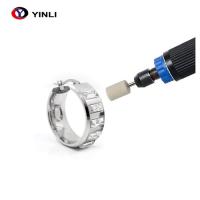 China 3.0mm Shank Felt Polishing Buffing Bobs Mandrel Mounted for Glass Jewelry Metal for sale