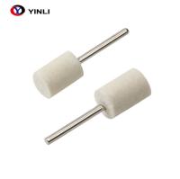 China 6mm Shank 100% Wool Felt Mounted Points for Polishing 20x25mm for sale