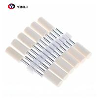 China 100% Wool Felt Polishing Bobs Custom High Density Abrasive Mounted Point Grinding Head 100pcs MOQ for sale