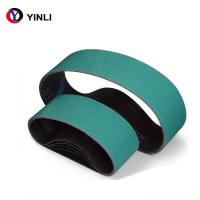 China Zirconia Alumina Sanding Belt 80 Grit for Stainless Steel Grinding Abrasive Belt for sale