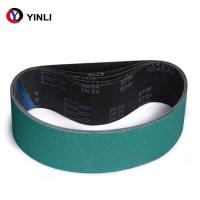 China Zirconia Sanding Belt 2x72 Inch P60-P120 Grit Polyester Backing for Metal Grinding for sale