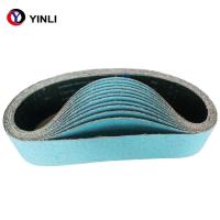 China Zirconia Alumina Sanding Belt 80 Grit for Stainless Steel Grinding Abrasive Belt for sale