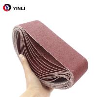 China Aluminum Oxide Sanding Belt 4x36 Inch Heavy Duty for Wood Metal Polishing OEM for sale