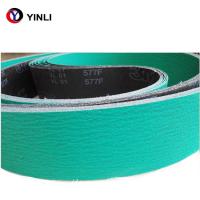 China Zirconia Sanding Belt 2x72 Inch P60-P120 Grit Polyester Backing for Metal Grinding for sale