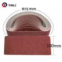 China 27PCS 3x18 Inch 40-400 Grit Aluminum Oxide Sanding Belt Set for Stainless Steel Metal Polishing for sale