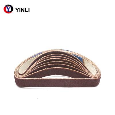 China 400 Grit 450mm Aluminum Oxide Sanding Belt Abrasive for Metal Grinding for sale