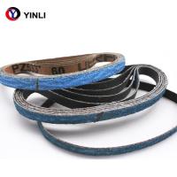 China Zirconia Sanding Belt 10x330mm 20x520mm for Stainless Steel Grinding Polishing Grit P40-P600 for sale