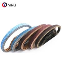 China 40 Grit Aluminum Oxide Custom Sanding Belts For Welded Surface for sale