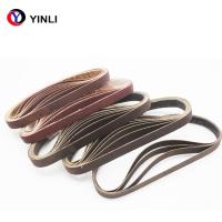 China 60 Grit Aluminum Oxide Abrasive Sanding Belt 100 x 610mm for Metal Grinding for sale