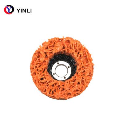 China 125mm Orange Clean and Strip Disc Abrasive Tool for Paint Removing 22mm Arbor for sale