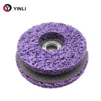China 150mm 46 Grit Clean and Strip Disc Purple for Rust Removal Angle Grinder for sale