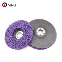 China 150mm 46 Grit Clean and Strip Disc Purple for Rust Removal Angle Grinder for sale
