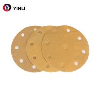 China 150mm 40 Grit Aluminum Oxide Sanding Disc Hook and Loop for Auto Body for sale