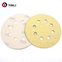 China Aluminum Oxide Hook and Loop Sanding Disc 150mm 6 Inch Grit 40-800 for Auto Wood for sale