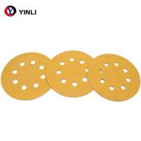 China Aluminum Oxide Hook and Loop Sanding Disc 6 Inch 150mm P60 P800 Dry Wet Abrasive Paper for sale