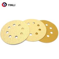 China Aluminum Oxide 6 Inch Hook and Loop Sanding Discs 17 Holes P40-P800 for Auto Body for sale