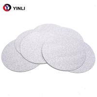 China White Multi Function Aluminum Sanding Disc 5 Inch 8 Hole Sanding Discs for sale