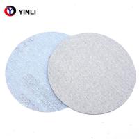 China White Multi Function Aluminum Sanding Disc 5 Inch 8 Hole Sanding Discs for sale
