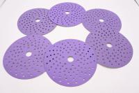 China 5 Inch 240 Grit Zirconia Sanding Disc Hook and Loop Abrasive Round Sanding Discs for sale