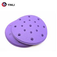 China Round Shape Zirconia Sanding Disc 6 Inch 80 Grit Ceramic Abrasive for Metal Polishing for sale