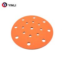 China 6 Inch 150mm Ceramic Film Abrasive Sandpaper Disc 80 Grit for Auto Polishing for sale