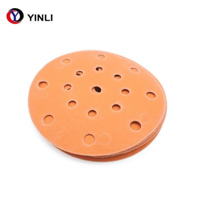 China Self Adhesive 6 Inch Round Ceramic Sanding Discs 150mm Abrasive Sandpaper 60-2000 Grit for sale