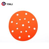China 6 Inch 150mm Ceramic Film Abrasive Sandpaper Disc 80 Grit for Auto Polishing for sale