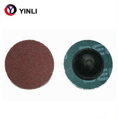 China Zirconia 2 Inch 60 Grit Quick Change Sanding Discs for Grinder 100Pcs for sale