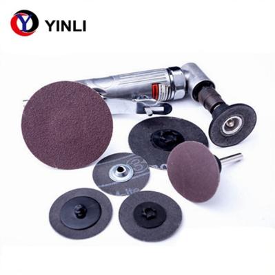 China 2 Inch Quick Change Sanding Disc Aluminum Oxide 40-1500 Grit for Polishing for sale