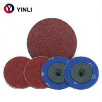 China Zirconia 2 Inch 60 Grit Quick Change Sanding Discs for Grinder 100Pcs for sale