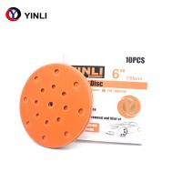 China Round Orange 800 Grit Ceramic Sanding Disc For Polishing for sale