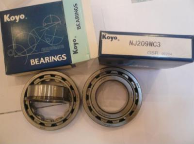 China KOYO NJ209 single row cylindrical roller bearing for sale