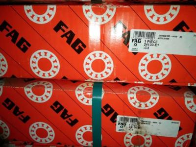 China FAG spherical roller bearing with 100% original guaranteed 24130-E1-C3 for sale