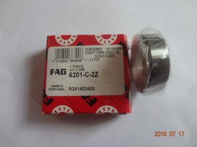 China FAG deep groove ball bearing 6201-C-2Z for sale