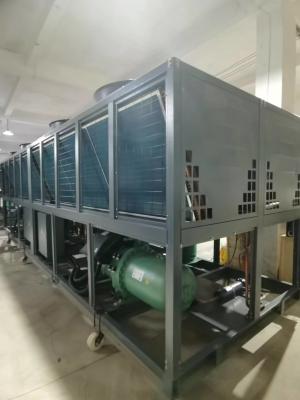 China 360kW heat pump chiller, heat pump chiller, air source heat pump chiller,Air Cooled Screw Heat Pump for sale