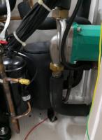 China 3kW,5kW,7kW Domestic Air Source Heat Pump with circulation pump inside for sale