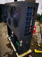 China Horizontal fan 19 KW air source heat pump water heater; built-in water pump for sale