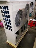 China Horizontal fan 19 KW air source heat pump water heater; built-in water pump for sale
