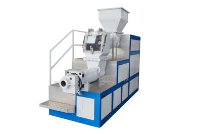 China Good Quality Factory Price Duplex Single Worm 1000kg Per Hour Soap Vacuum Plodder Extruded Machine For Soap Extrusion for sale