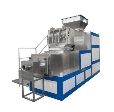 China Soap making machine stainless steel double layer twin screw 3500kg/h soap bar vacuum plodder soap extruded equipment for sale